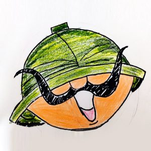 Shikari Shambu - A Drawing by Li'l Tinkle Artist Ridhima Srivastava