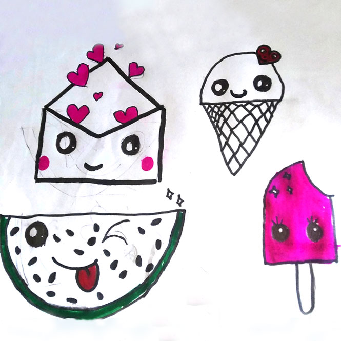Food - Art by Riddhima Saxena