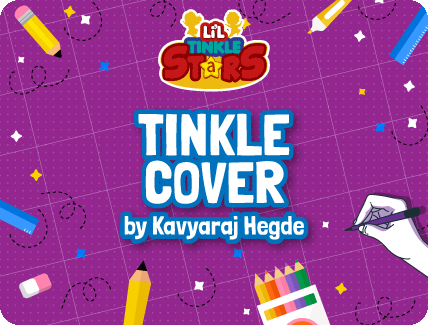 My Tinkle Cover - Kavyaraj Hegde - Tinkle