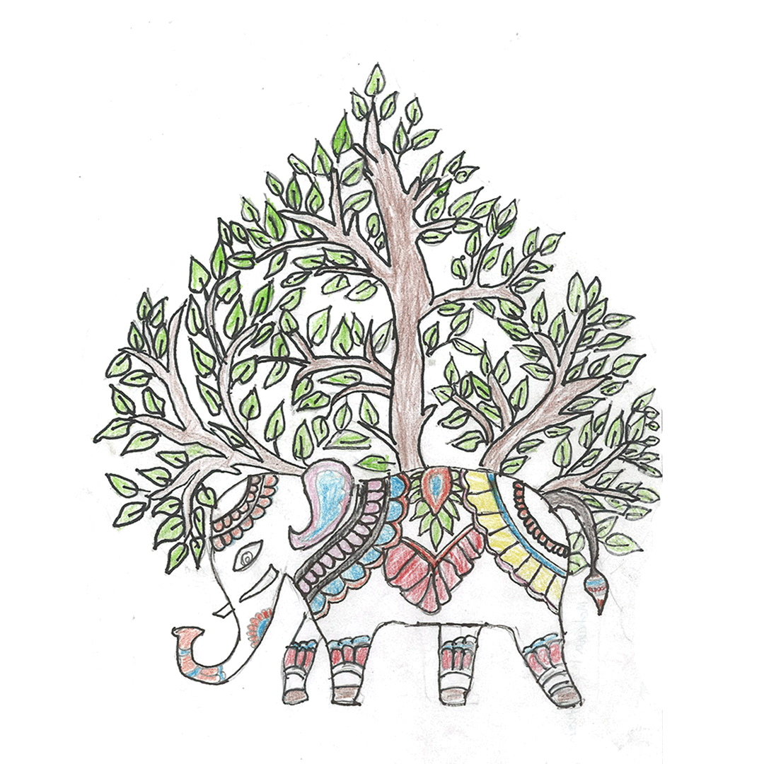 The Tree and the Elephant - Mohana Krishnan K - Tinkle
